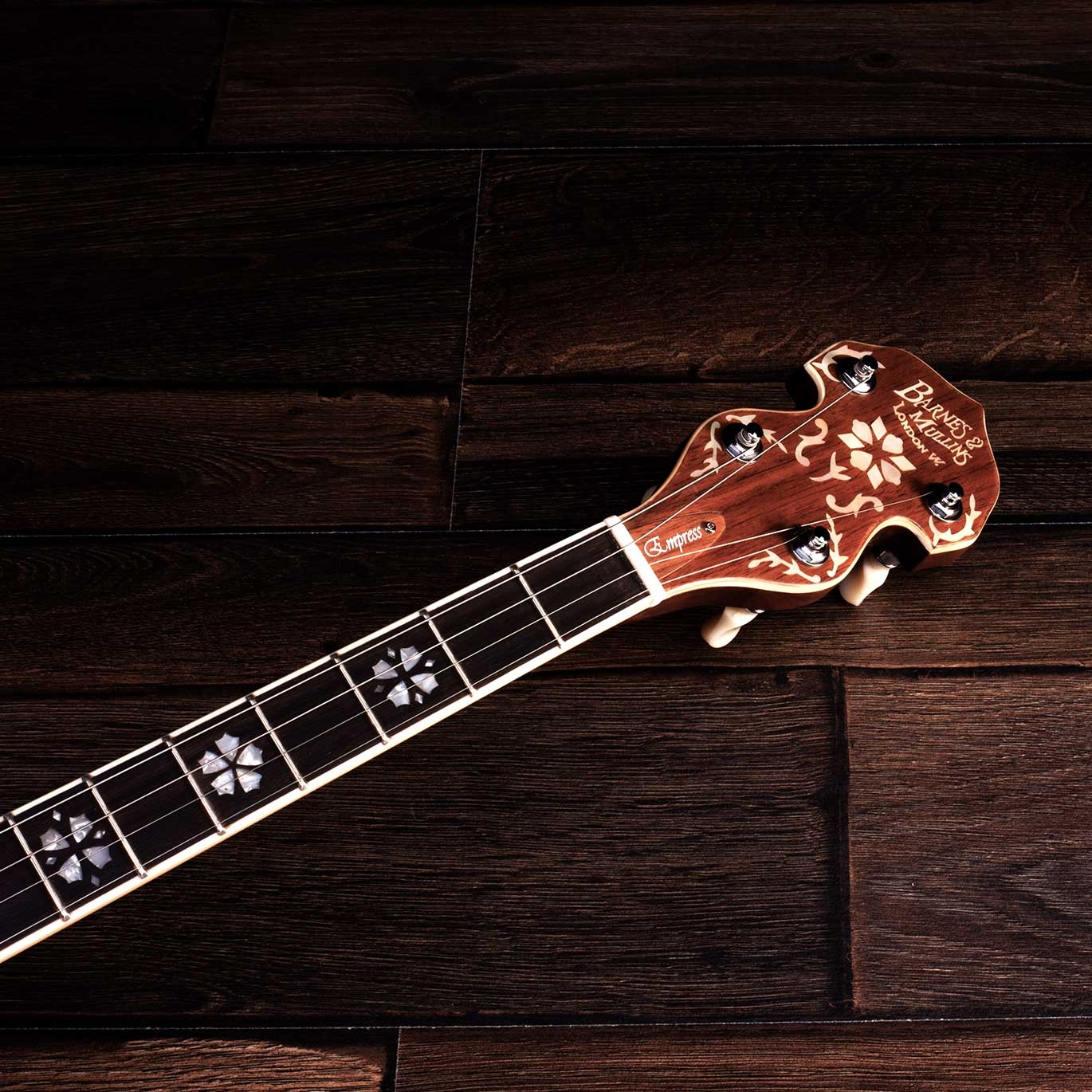 Barnes & Mullins Empress Gaelic Irish Banjo | Barnes & Mullins - Folk ...